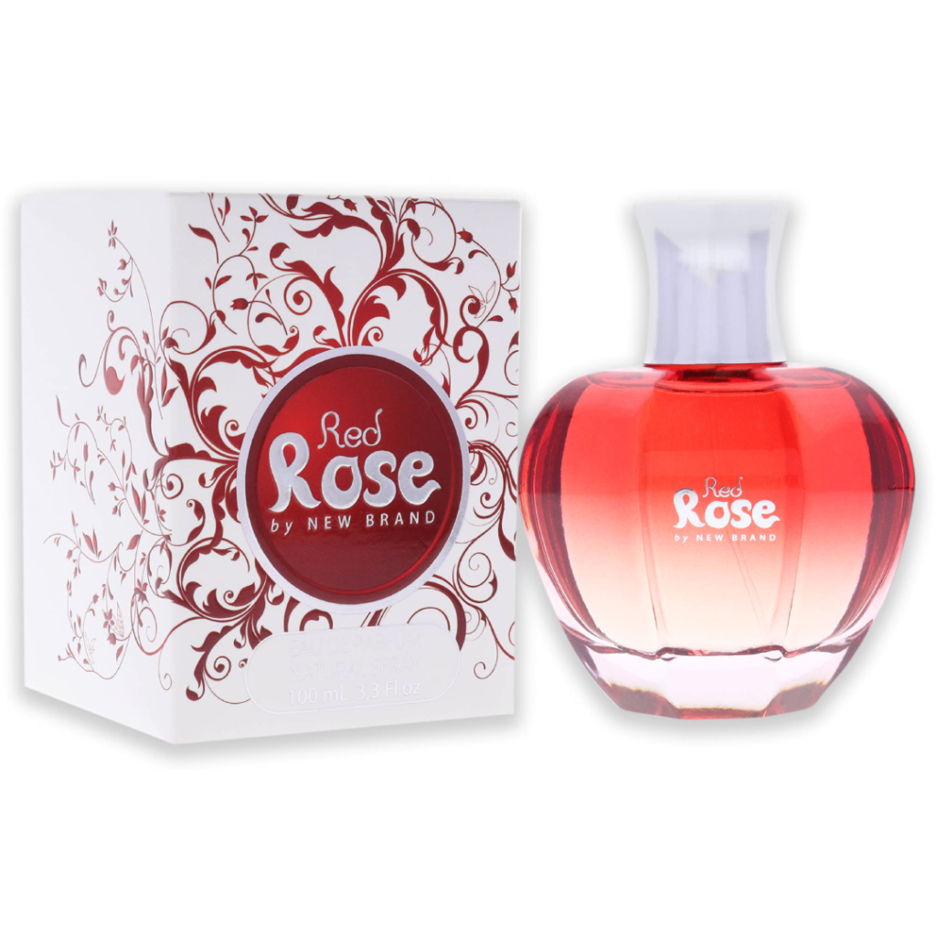 Perfume Red Rose de New Brand 100ml. para Damas - Perfumes Mundiales
