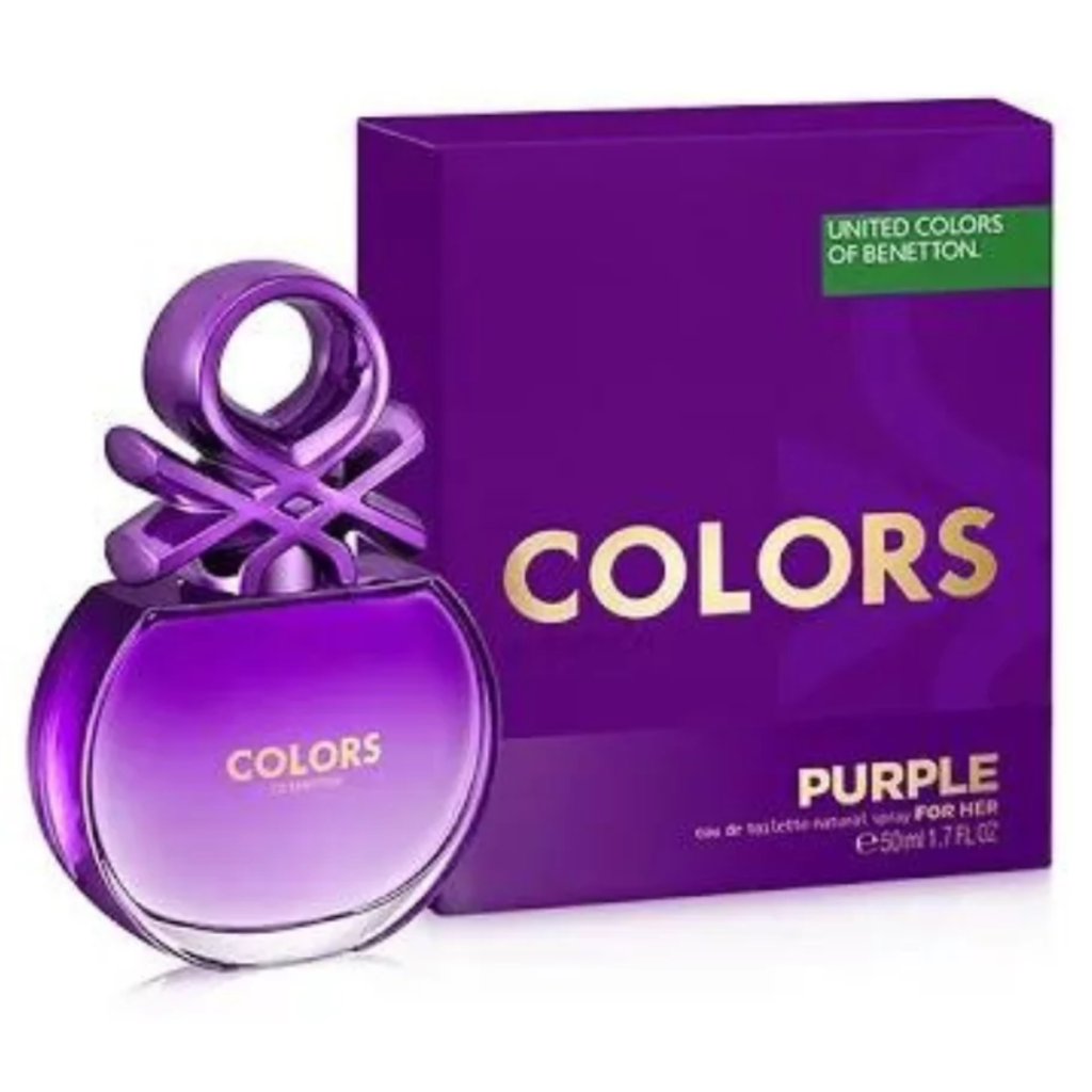 Perfume Colors Purple de Benetton. 80ml. para Damas - Perfumes Mundiales