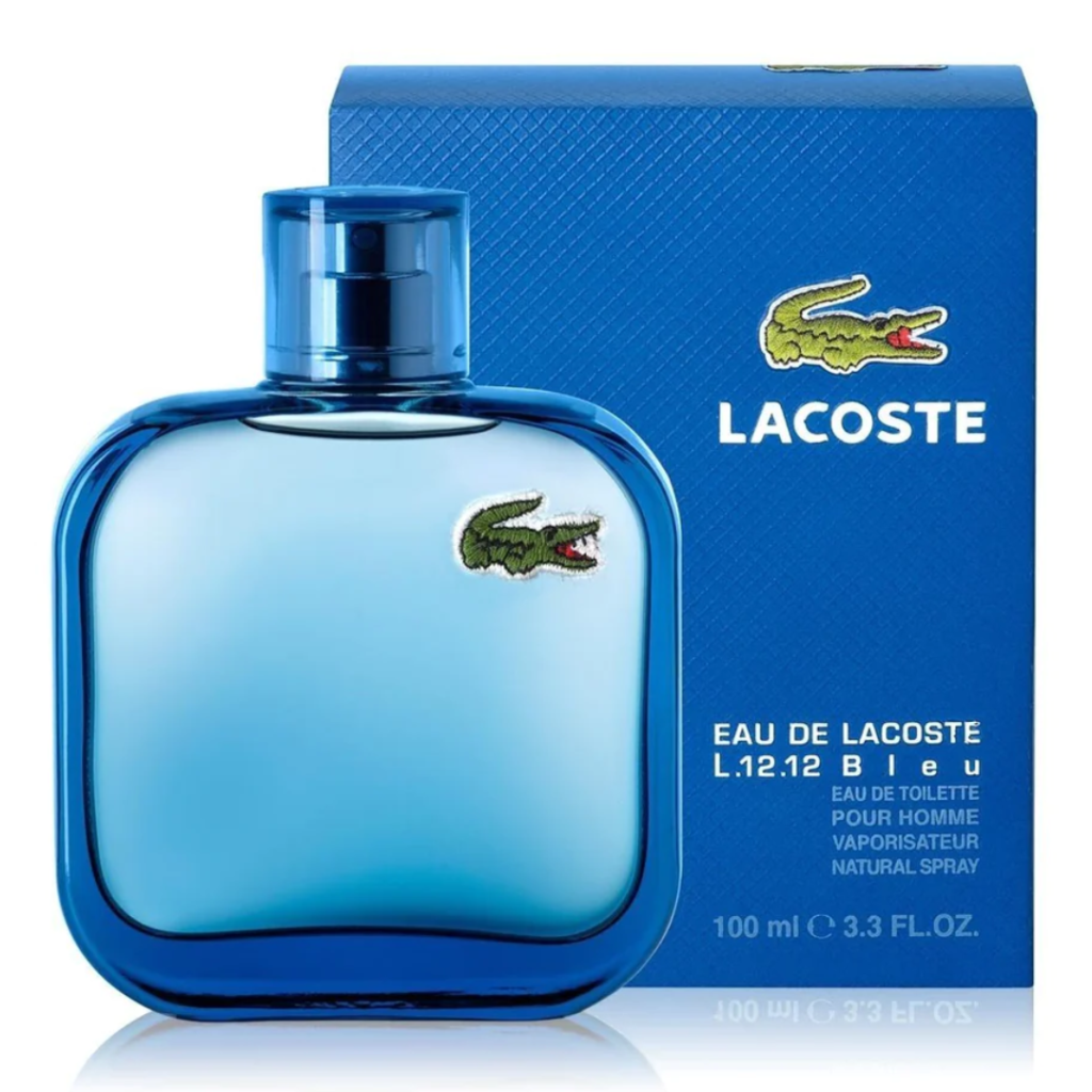 Perfume Eau de Lacoste L.12.12 Bleu ( Azul ) de 100ml. para Caballeros ...
