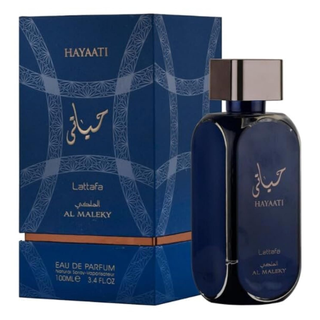 Perfume Lattafa Hayaati Al Maleky 100ml Para Caballero - Perfumes Mundiales